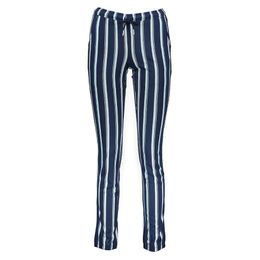 Vivance Pyjama-Hose in Dunkelblau/ Hellblau - 70% | Gr&ouml;&szlig;e 44/46 | Damen-loungewear