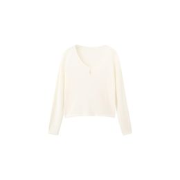 MANGO TEEN Pullover 'Tati' Damen Gr&ouml;&szlig;e XXS beige