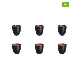 Bj&ouml;rn 6er-Set: Becher "Iris" in Braun - 150 ml - 68% | Gedeckter-tisch