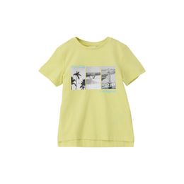 s.Oliver T-Shirt Jungen Gr&ouml;&szlig;e 92 blau / zitrone / grau / wei&szlig;