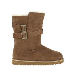NICEBAY Leder-Winterstiefel "Mells Waterproof" in Hellbraun - 72% | Gr&ouml;&szlig;e 39 | Damen-stiefel