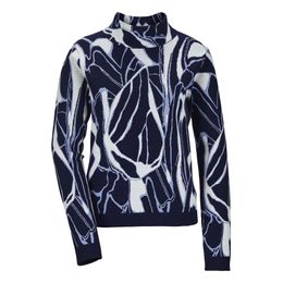 Madeleine Mode Madeleine Pullover Damen Gr&ouml;&szlig;e M marine / taubenblau / wei&szlig;