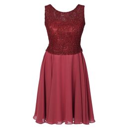 G.O.L. FINEST COLLECTION Kleid in Rot - 50% | Gr&ouml;&szlig;e 158 | Kinderkleider
