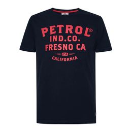 PETROL INDUSTRIES T-Shirt Herren Gr&ouml;&szlig;e S navy / rot