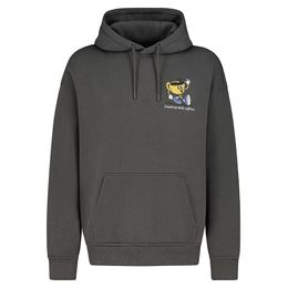 Authentic Style Hoodie in Anthrazit - 56% | Gr&ouml;&szlig;e XL | Herren-sweatshirts-jacken