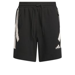 adidas Performance Sporthose 'Basketball Spacer (Gender Neutral)' Herren Gr&ouml;&szlig;e L schwarz / offwhite