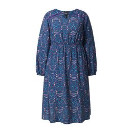 Ulla Popken Kleid Damen Gr&ouml;&szlig;e 58/60 bunt Winterkleid