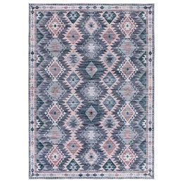 Atticgo Kurzflor-Teppich "Class" in Blau - 54% | Gr&ouml;&szlig;e 160x230 cm |