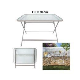 Garden Spirit Gartentisch ''Formantera'' in Beige - (B)110 x (H)75 x (T)70 cm - 66% | Garten-moebel
