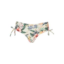 Lascana Bikini-Hose in Creme/ Bunt - 62% | Gr&ouml;&szlig;e 44 | Damen-bademode