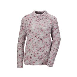 GOLDNER Pullover Damen Gr&ouml;&szlig;e L grau / lila