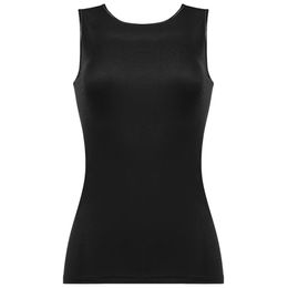 Nina von C. Unterhemd 'Fine Cotton' Damen Gr&ouml;&szlig;e L/XL schwarz
