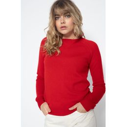 Perfect Cashmere Kaschmir-Pullover "Wilma" in Rot - 65% | Gr&ouml;&szlig;e S | Damen-pullover-cardigans