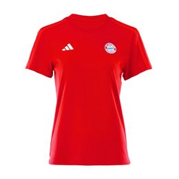 adidas Performance Funktionsshirt 'DNA' Damen Gr&ouml;&szlig;e S taubenblau / knallrot / wei&szlig;