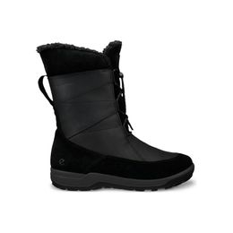Ecco Leder-Winterstiefel "Trace Lite" in Schwarz - 57% | Gr&ouml;&szlig;e 38 | Damen-stiefel