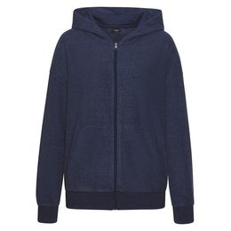 Vivance Sweatjacke in Dunkelblau - 60% | Gr&ouml;&szlig;e 36/38 | Damen-sweatshirts-jacken