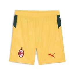 Puma Sportshorts 'AC Milan' Herren Gr&ouml;&szlig;e S gelb / rot / schwarz / wei&szlig;