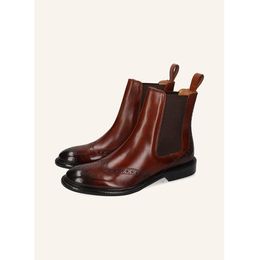 Melvin & Hamilton MELVIN & HAMILTON Leder-Chelsea-Boots "Sally 112" in Braun - 52% | Gr&ouml;&szlig;e 40 | Stiefeletten