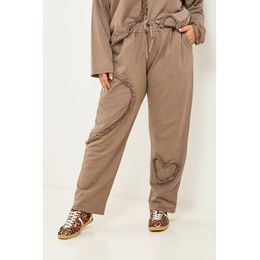 Curvy Lady Hose in Beige - 72% | Gr&ouml;&szlig;e 44/46 | Damenhosen