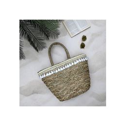 Garden Spirit Strandtasche in Natur - (B)51 x (H)48 x (T)19 cm - 58% | Damen-taschen
