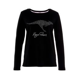 Kangaroos Sweatshirt Damen Gr&ouml;&szlig;e XS schwarz / wei&szlig;