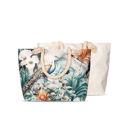 Descanso Strandtasche "Dana" in Bunt/ Creme - (B)60 x (H)43 cm - 55% | Gr&ouml;&szlig;e 43x60 cm | Damen-taschen