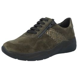 SOLIDUS Sneaker Damen Gr&ouml;&szlig;e 37 khaki / oliv