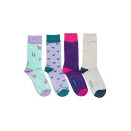 The Arctic Bay Socken ''ZEFYR EDITION Gift box 4 Pack Unisex' Damen Gr&ouml;&szlig;e 41/45 bunt