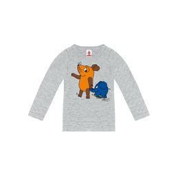 logoshirt Shirt 'Maus & Elefant' Jungen Gr&ouml;&szlig;e 164 grau / mischfarben