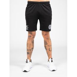 Gorilla Wear Shorts Herren Gr&ouml;&szlig;e M schwarz / wei&szlig;