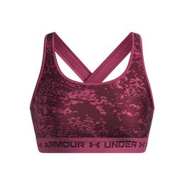 Under Armour Sport Bras ' Crossback Mid Print ' Damen Gr&ouml;&szlig;e XL rot