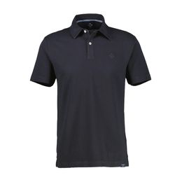 Lerros Basic Poloshirt mit Brusttasche, unifarben ' ' Herren Gr&ouml;&szlig;e XXXL schwarz