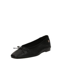 Tommy Hilfiger Ballerina Damen Gr&ouml;&szlig;e 42 schwarz