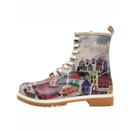 DOGO Schn&uuml;rstiefel 'DOGO Boots - The Unknown Land' Damen Gr&ouml;&szlig;e 38 grau Winterschuhe
