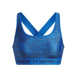 Under Armour Sport Bras ' Crossback Mid Print ' Damen Gr&ouml;&szlig;e XXL blau