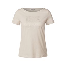 Street One T-Shirt Damen Gr&ouml;&szlig;e XL beige