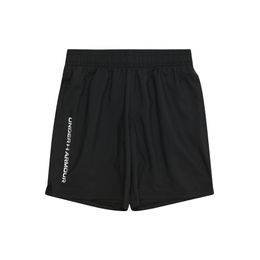 Under Armour Sportshorts Jungen Gr&ouml;&szlig;e 140/152 schwarz / wei&szlig;