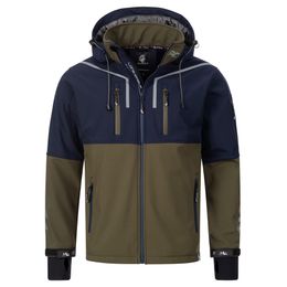 Rock Creek Outdoorjacke Herren Gr&ouml;&szlig;e L navy / khaki