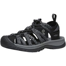 Keen Sandale 'Whisper' Damen Gr&ouml;&szlig;e 41 silbergrau / schwarz