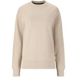 SOS Sweatshirt 'Bovec' Damen Gr&ouml;&szlig;e M hellbeige / schwarz