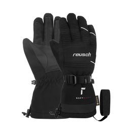 Reusch Fingerhandschuhe 'Maxim GORE-TEX' Jungen Gr&ouml;&szlig;e S/M schwarz / wei&szlig;