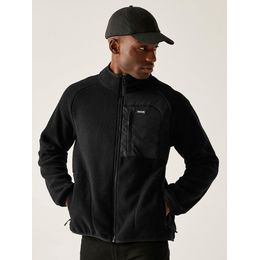 Regatta Fleecejacke "Frankie Borg" in Schwarz - 71% | Gr&ouml;&szlig;e XL | Herren-pullover-sport