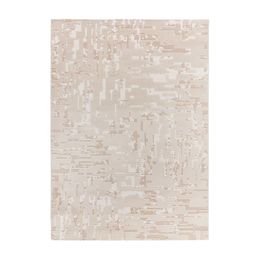 Atticgo Kurzflor-Teppich "Baresa" in Beige - 61% | Gr&ouml;&szlig;e 80x150 cm |