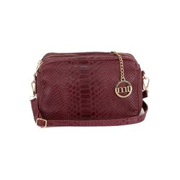 Mia Tomazzi Leder-Umh&auml;ngetasche "Ortles" in Braun - (B)21 x (H)14 x (T)8 cm - 78% | Damen-taschen