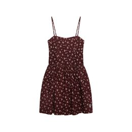 Superdry & Co Kleid Damen Gr&ouml;&szlig;e 34 creme / bordeaux