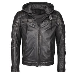 Mustang Lederjacke ' 31021306 ' Herren Gr&ouml;&szlig;e XXXL schwarz