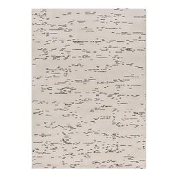 Moma Kurzflor-Teppich ''Retro'' in Creme/ Schwarz - 58% | Gr&ouml;&szlig;e 160x230 cm |