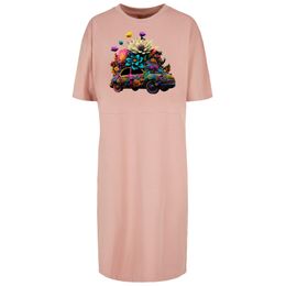 F4NT4STIC Kleid Damen Gr&ouml;&szlig;e 48 mischfarben / rosa Winterkleid