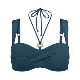 Triumph Bustier-Bikini-Top ' Summer Twist ' Damen Gr&ouml;&szlig;e 75 dunkelblau