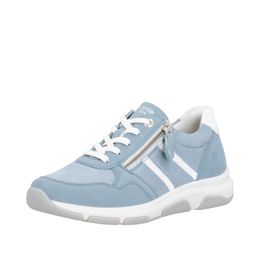 Remonte Sneaker Damen Gr&ouml;&szlig;e 43 taubenblau / hellgrau / wei&szlig;